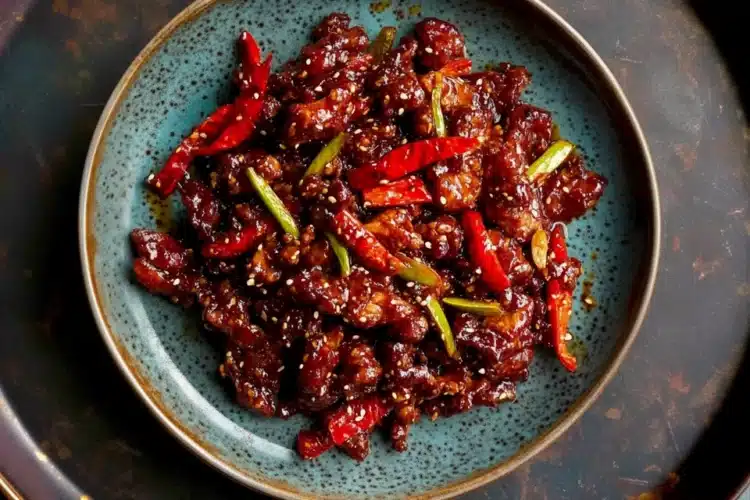 Crispy Chilli Beef - Savortales