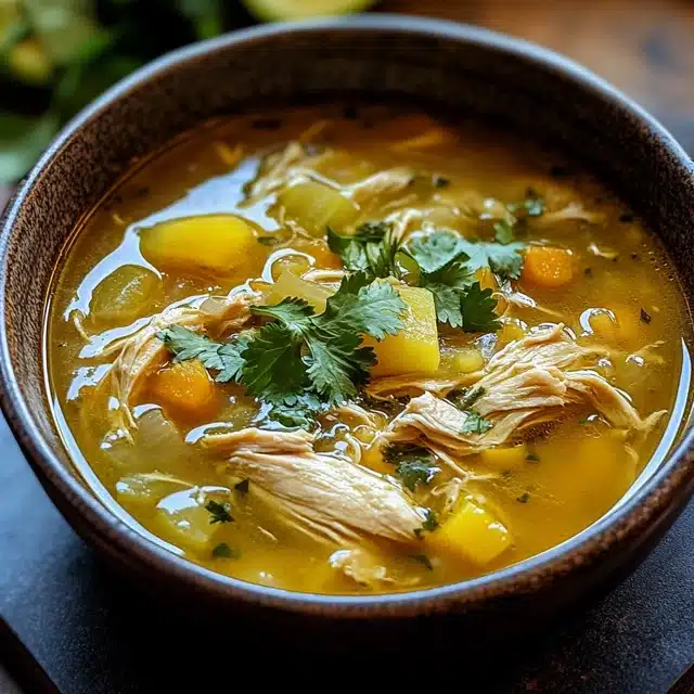 Cuban Chicken Soup (Sopa de Pollo Cubana) - Savortales
