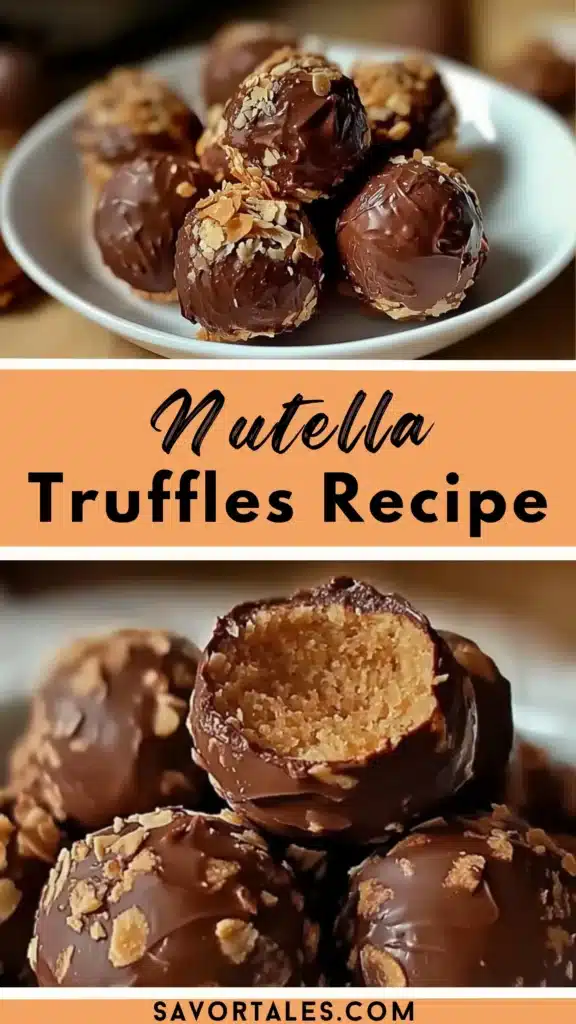 Nutella Truffles Recipe - Savortales