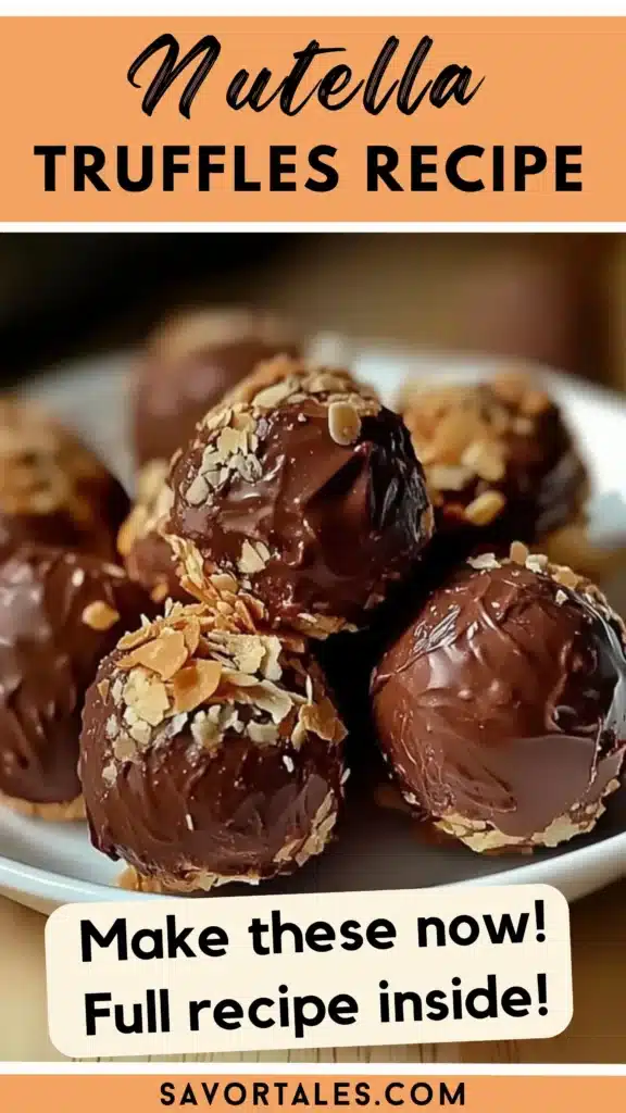 Nutella Truffles Recipe - Savortales