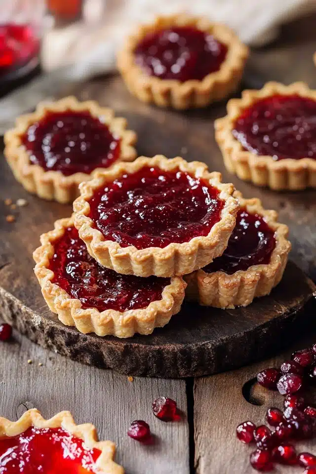 Vegan Jam Tartlets - Savortales