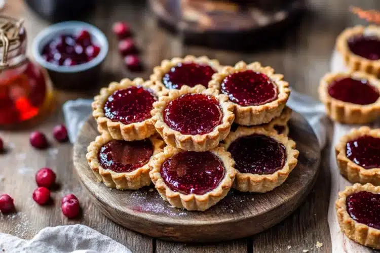 Vegan Jam Tartlets - Savortales