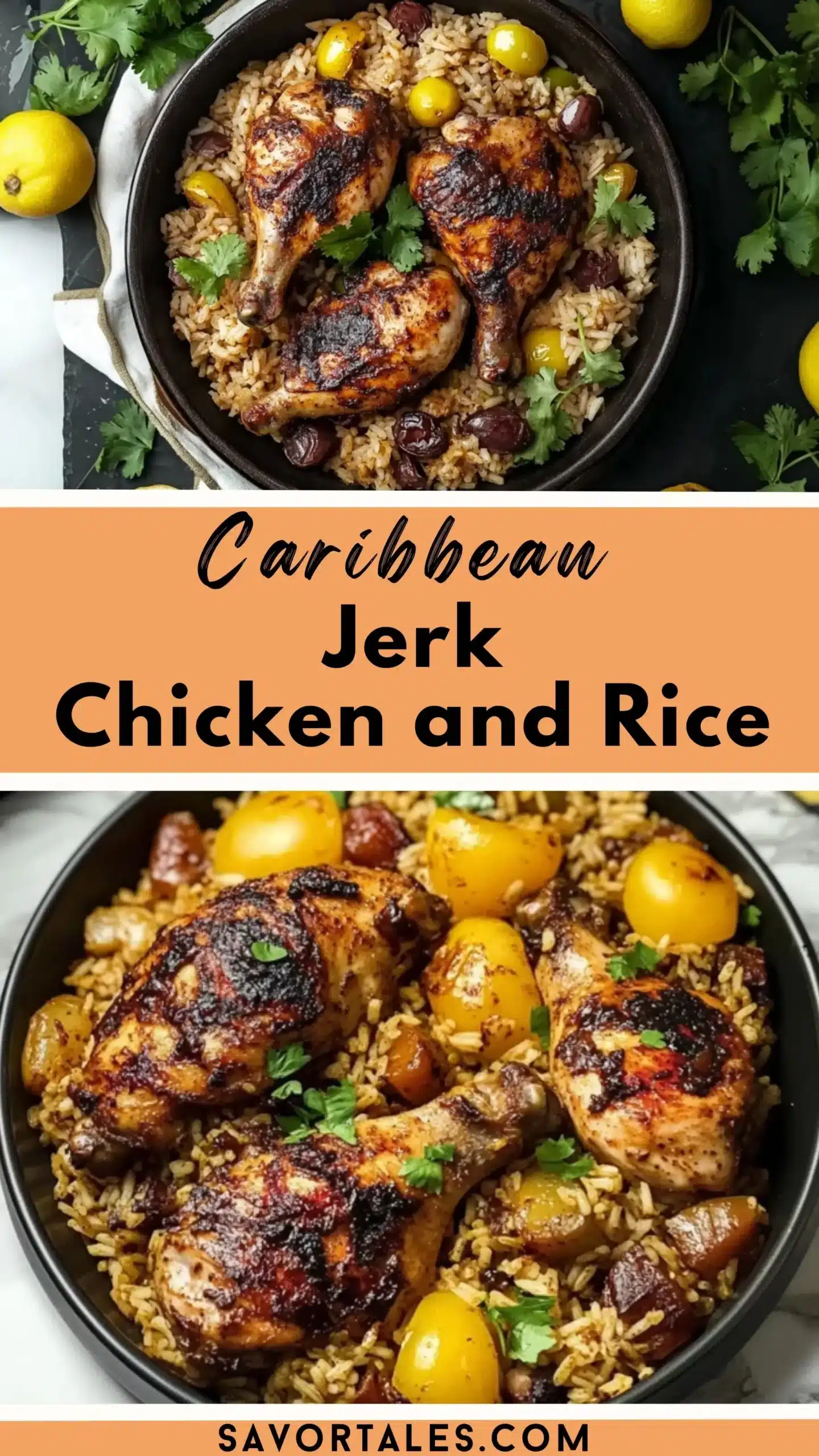Caribbean Jerk Chicken and Rice - Savortales