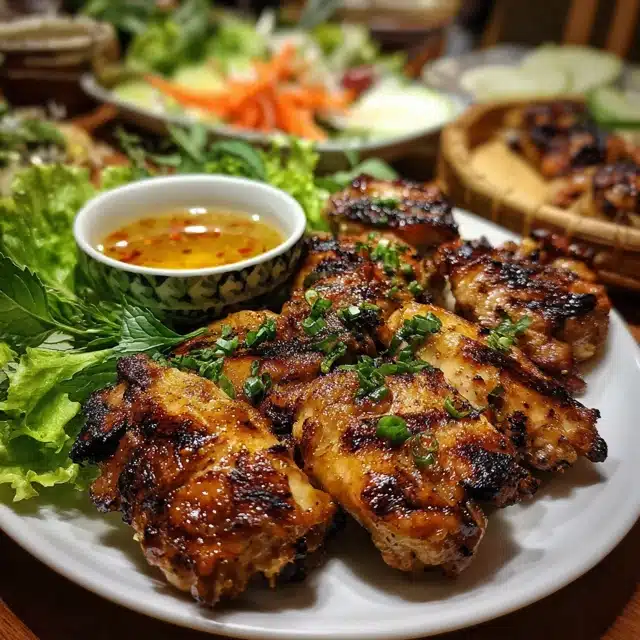 Vietnamese Grilled Chicken - Savortales