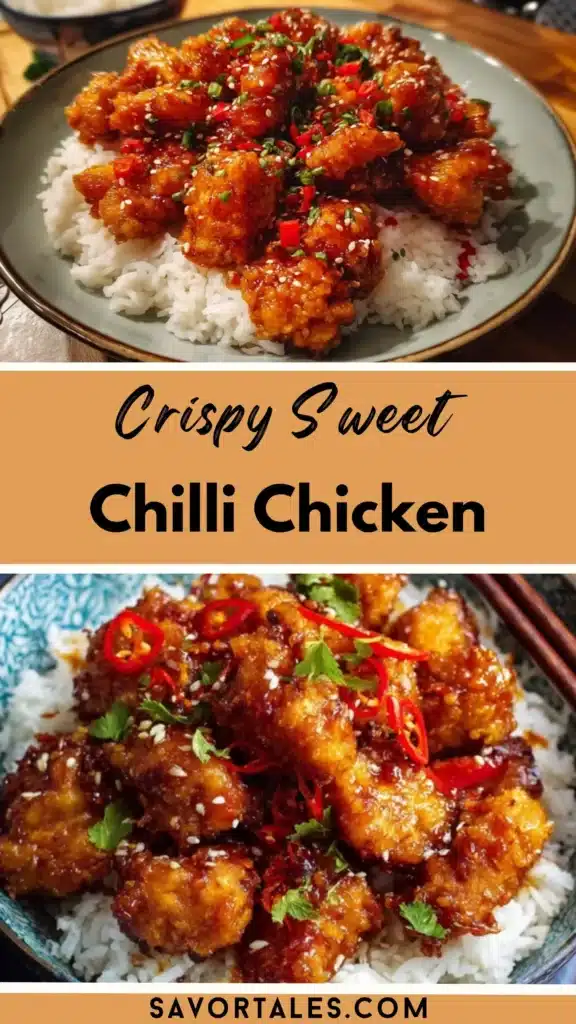 Crispy Sweet Chilli Chicken - Savortales