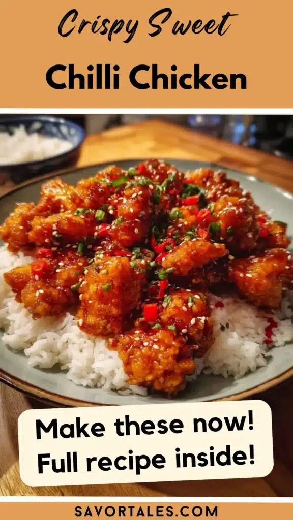 Crispy Sweet Chilli Chicken - Savortales