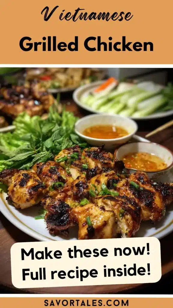 Vietnamese Grilled Chicken - Savortales