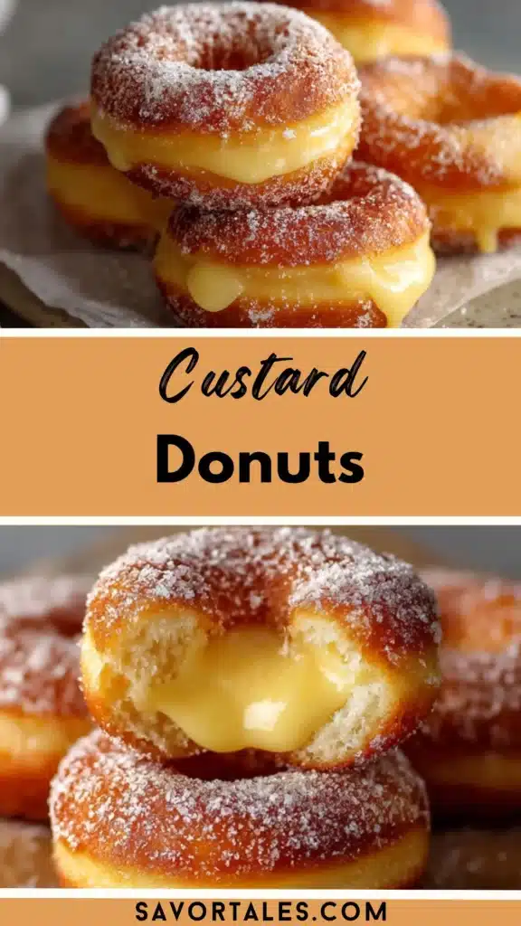 How to Make Delicious Custard Donuts at Home - Savortales