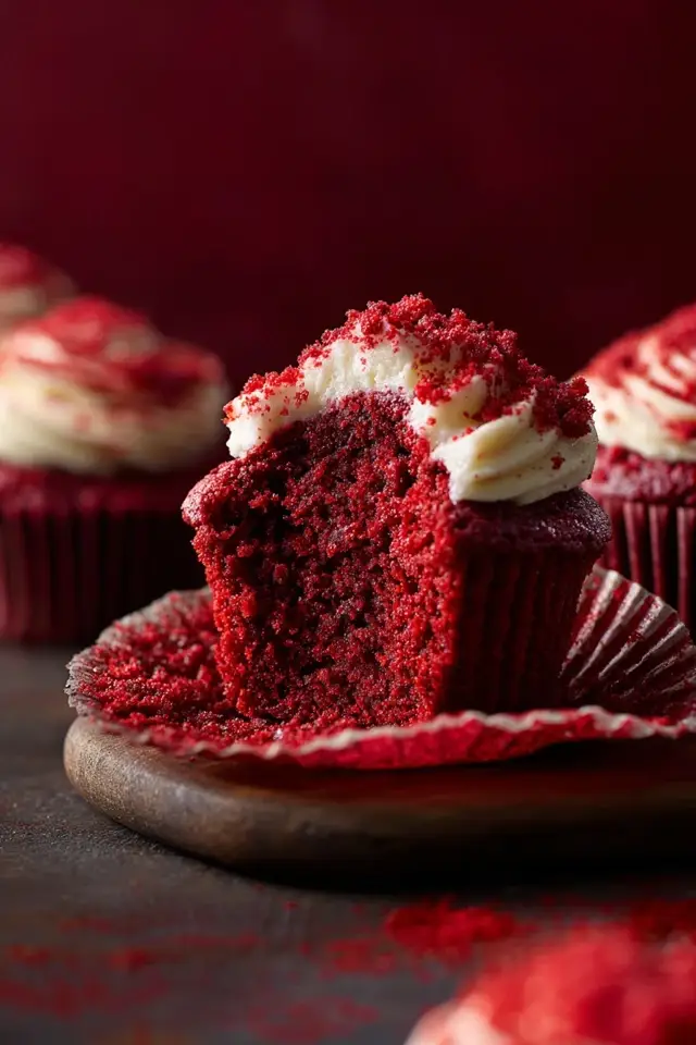 Red Velvet Muffins - Savortales