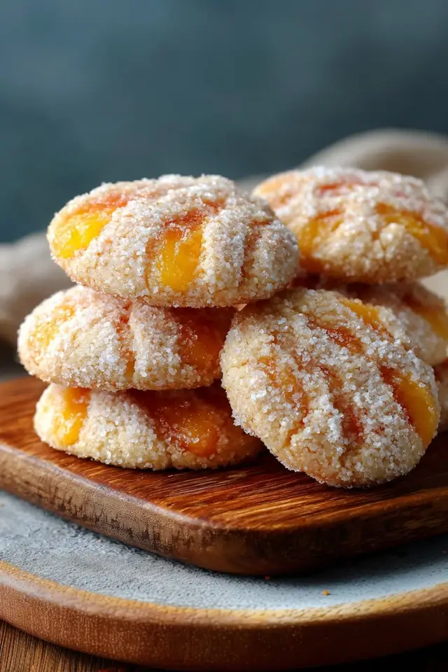 Heavenly Italian Peach Cookies - Savortales