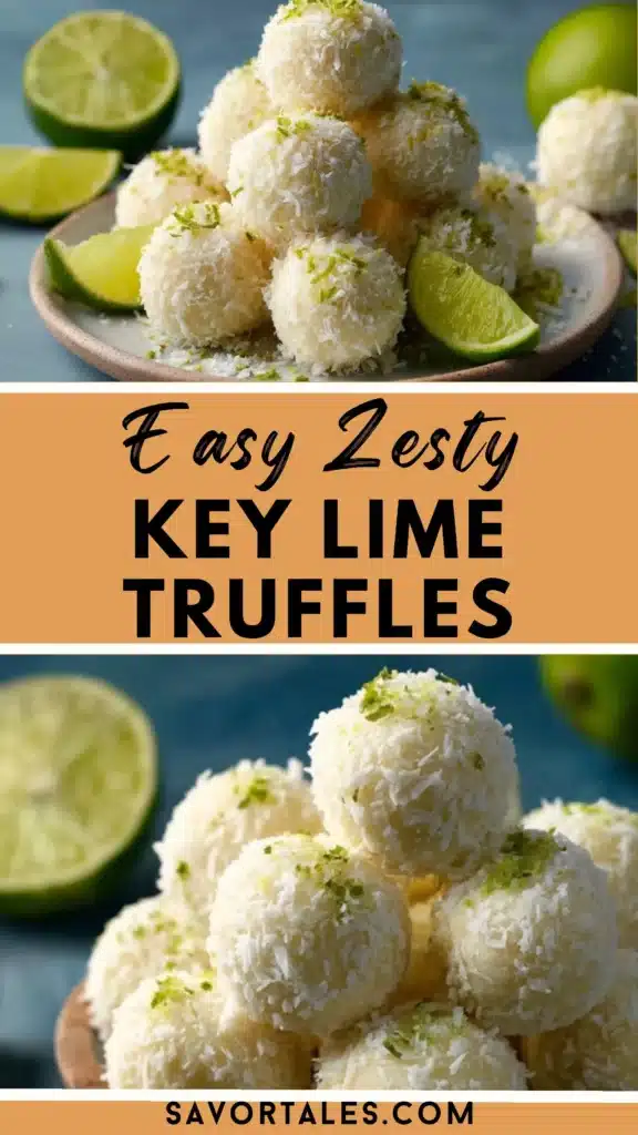 Easy Zesty Key Lime Truffles - Savortales