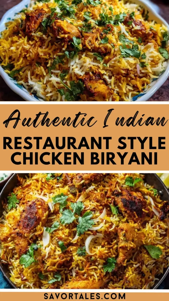 Authentic Indian Restaurant Style Chicken Biryani - Savortales