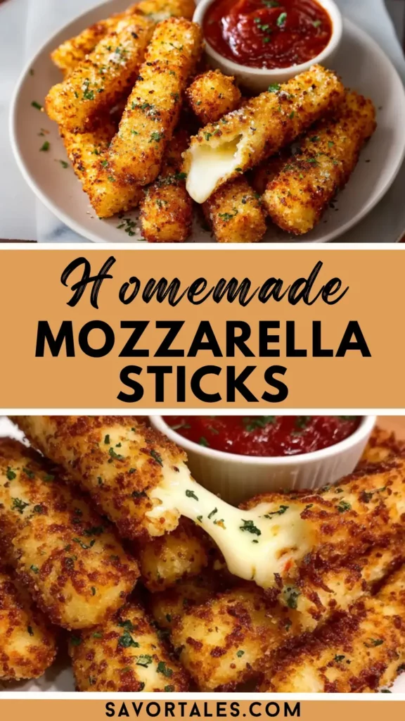 Homemade Mozzarella Sticks: The Ultimate Crispy Recipe - Savortales