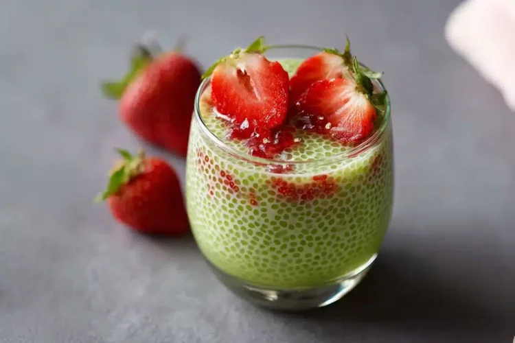 Strawberry Matcha Sago - Savortales