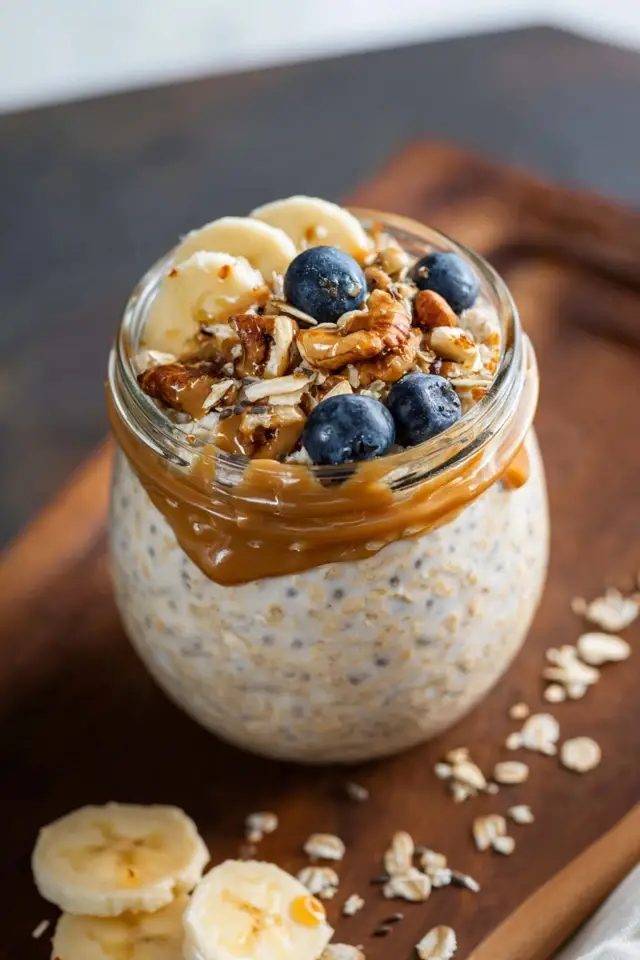 High Protein Overnight Oats - Savortales
