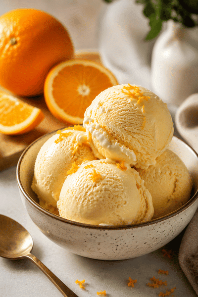 Orange Creamsicle Ice Cream - Savortales