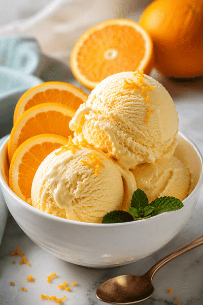 Orange Creamsicle Ice Cream - Savortales