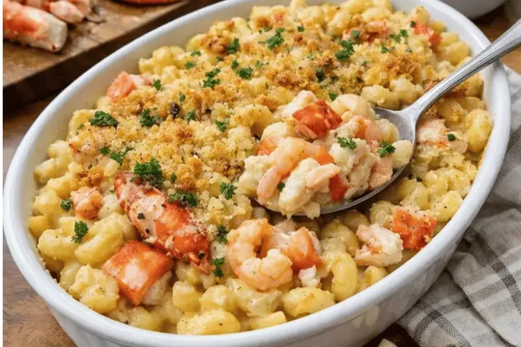 Seafood Mac and Cheese - Savortales